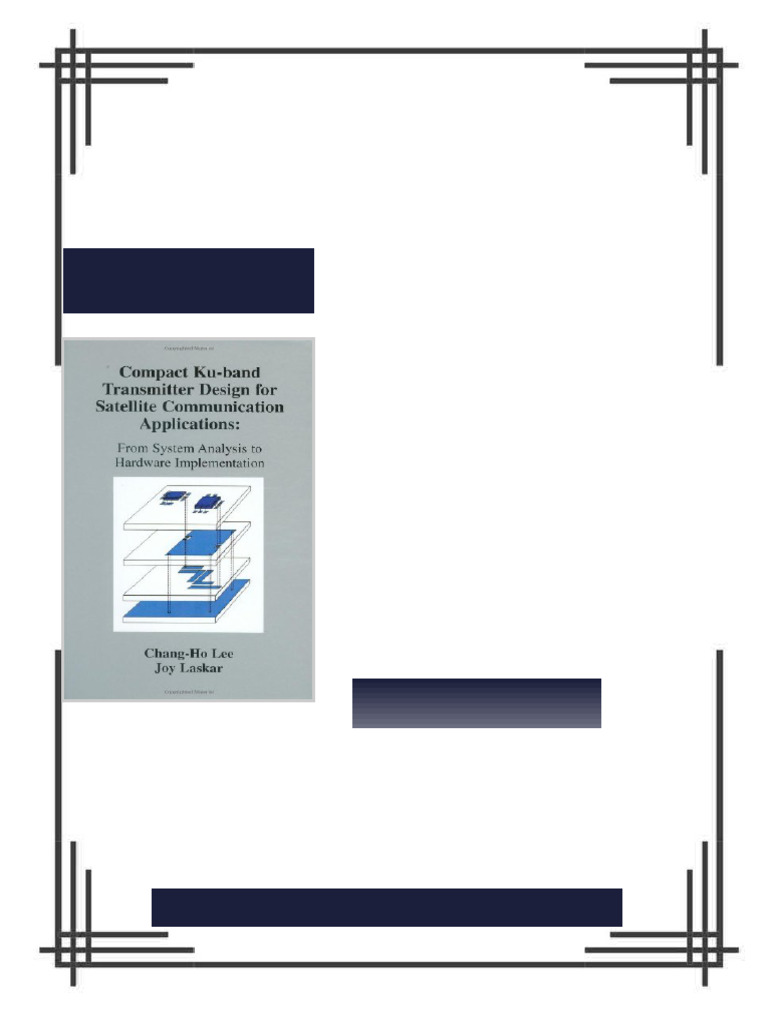 Compact Ku band transmitter design for satellite communication ...