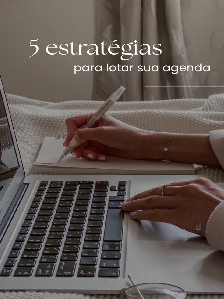 5 Estratégias para lotar sua agenda | PDF