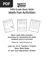 Fifth Grade Educational Topics List | PDF | Division (Mathematics ...