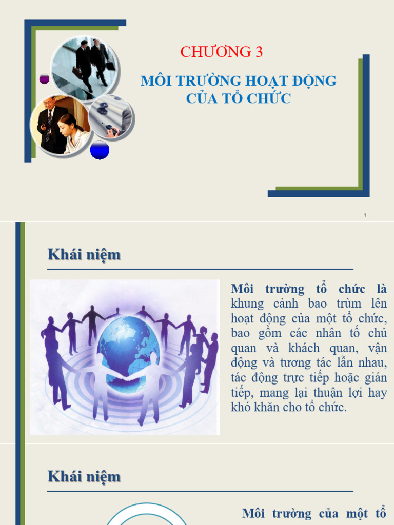 CHÆ¯Æ NG 3. MÃ I TRÆ¯á» NG Cá»¦A Tá» CHá»¨C | PDF