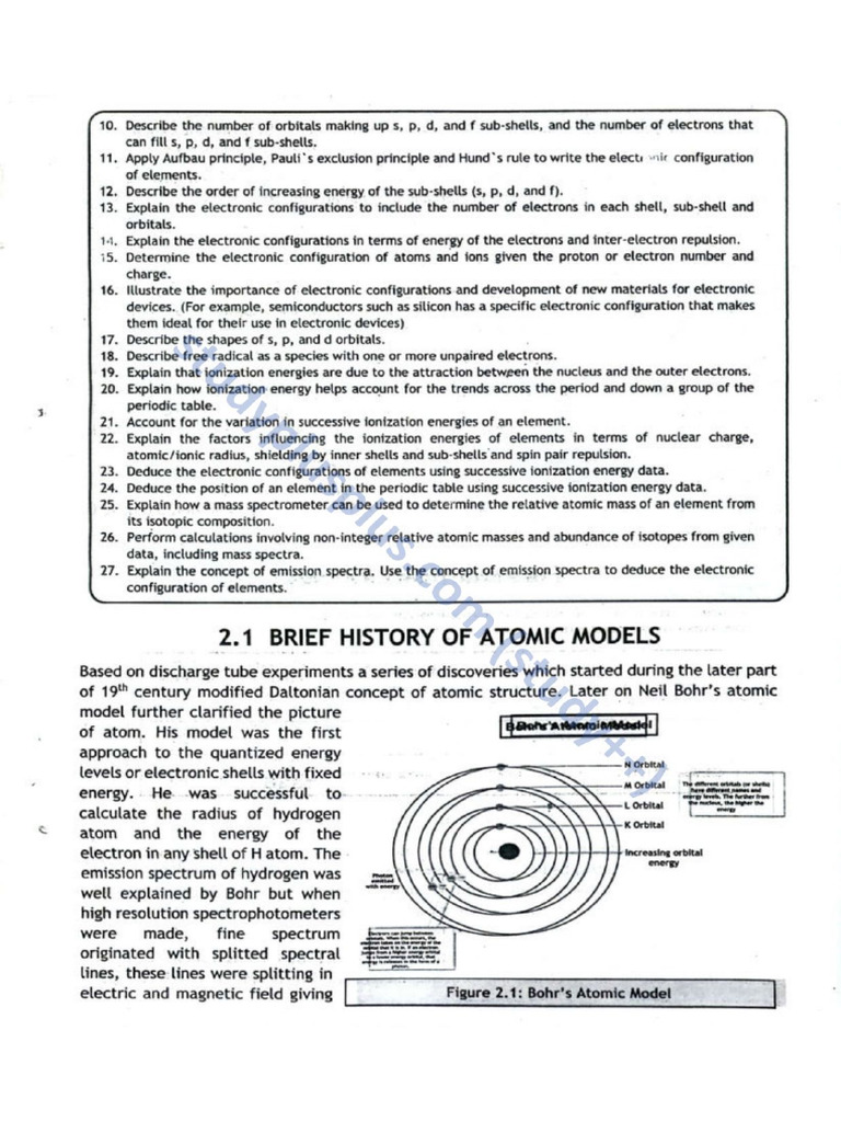 Chemistry-11 Chapter 2 | PDF