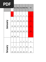 Academic Calendar Year2 Year3 2026 | PDF