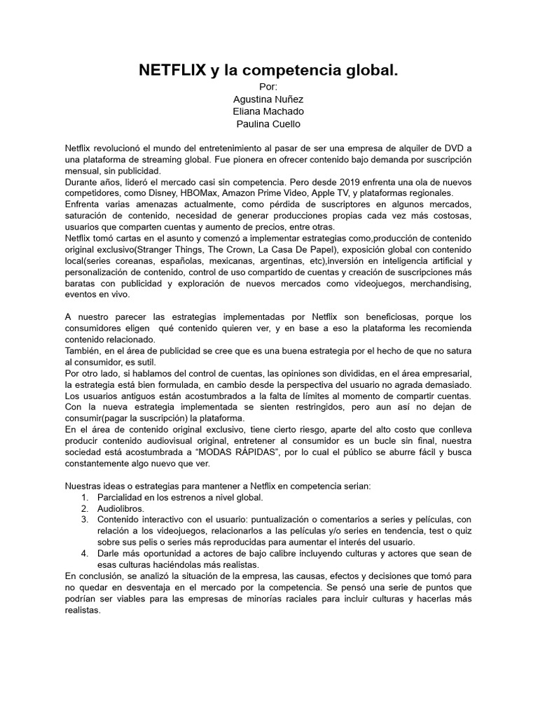Netflix (1) | PDF | Netflix