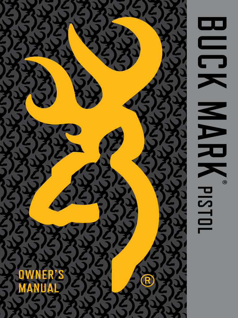 Browning Buck Mark Pistol Manual | PDF | Magazine (Firearms ...