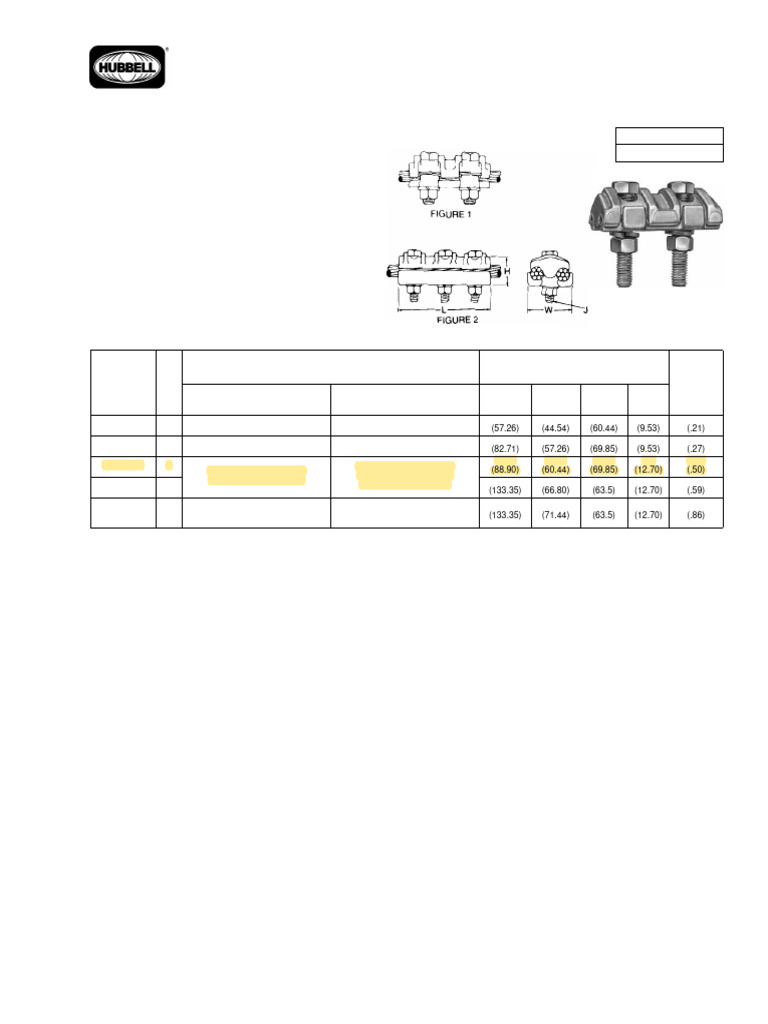 Catalogo Grapa Bifilar 2p Anderson | PDF | Materials | Electrical ...