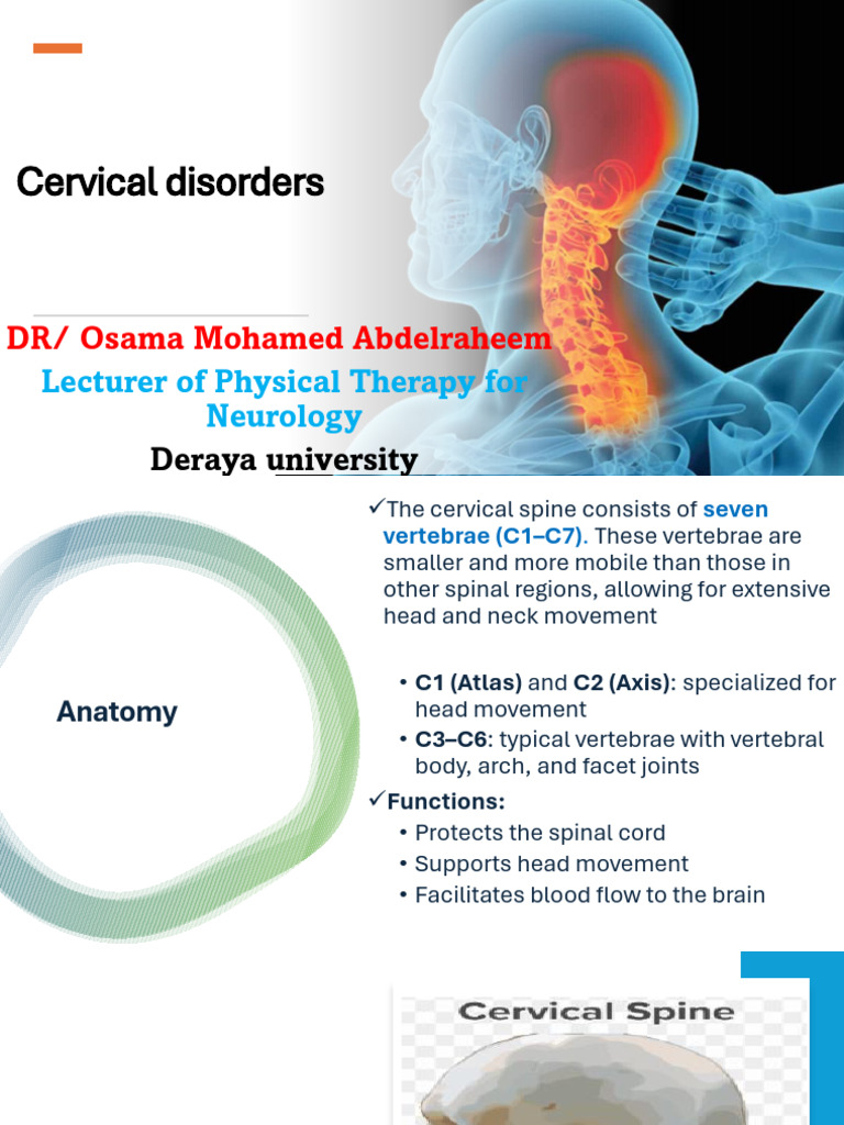 Understanding Cervical Disorders and Pain | PDF | Vertebra ...