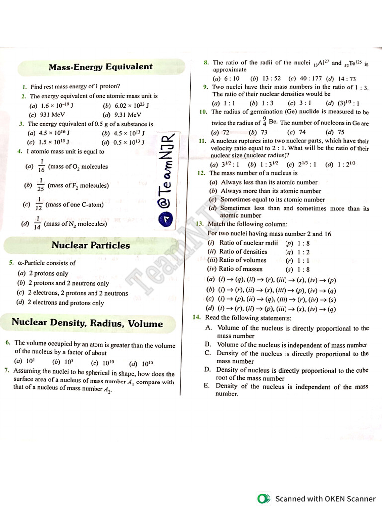 Nuclei MR Sirji | PDF