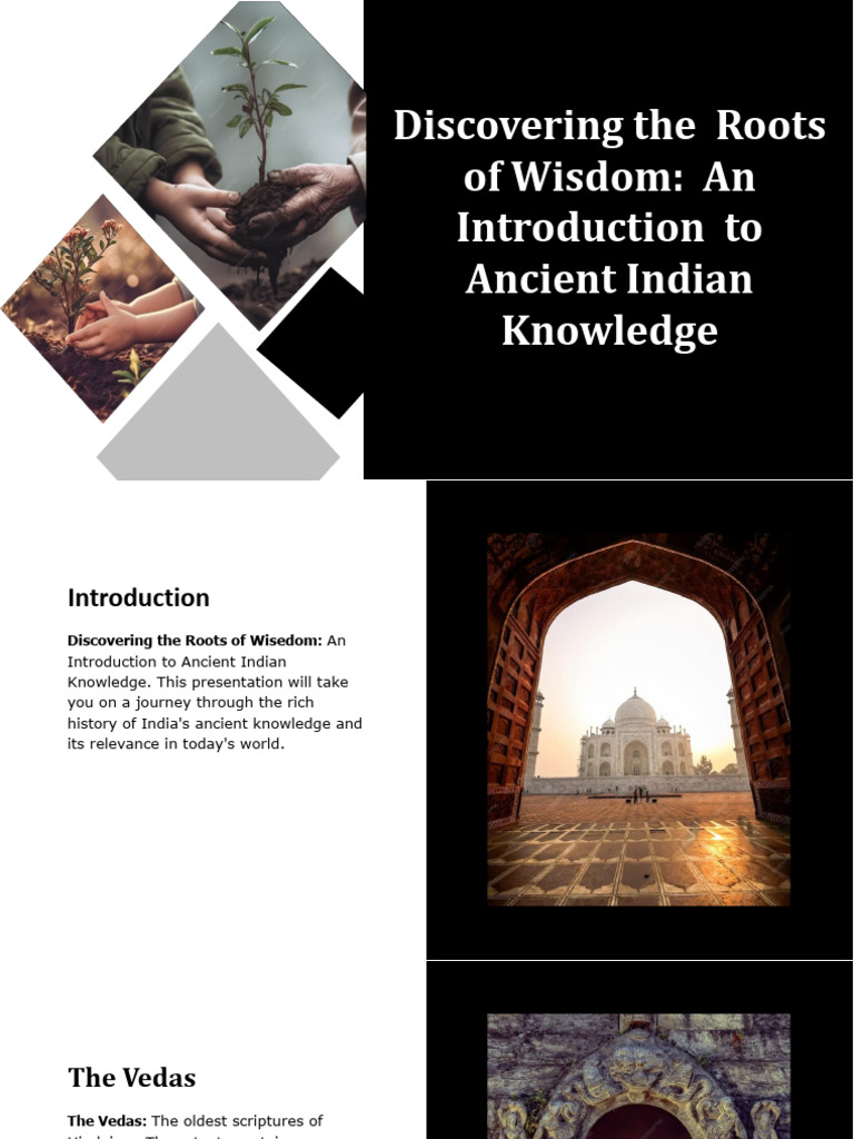 Ancient Indian Knowledge Overview | PDF