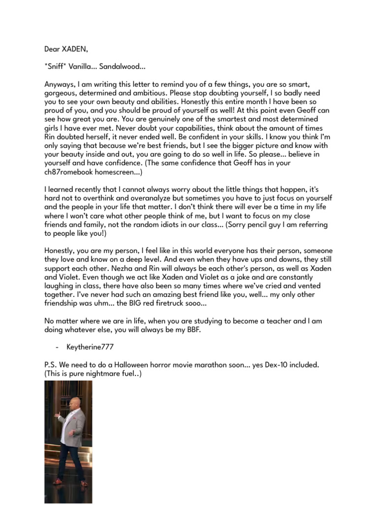 Annie Letter | PDF