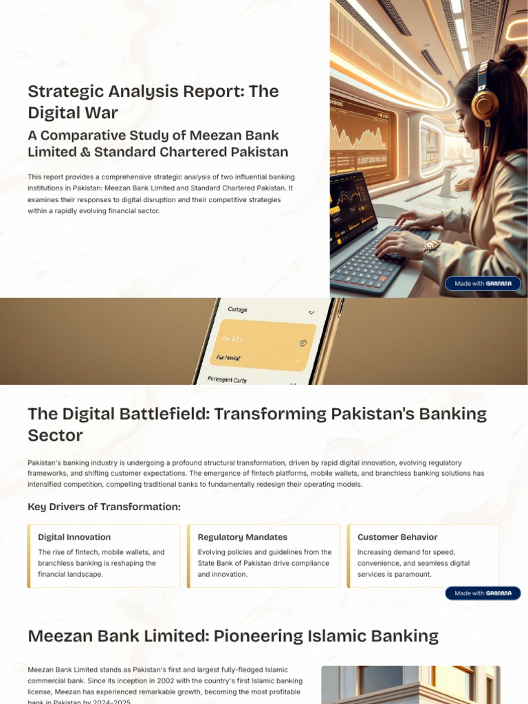 Strategic Analysis Report The Digital War | PDF | Banks | Financial ...