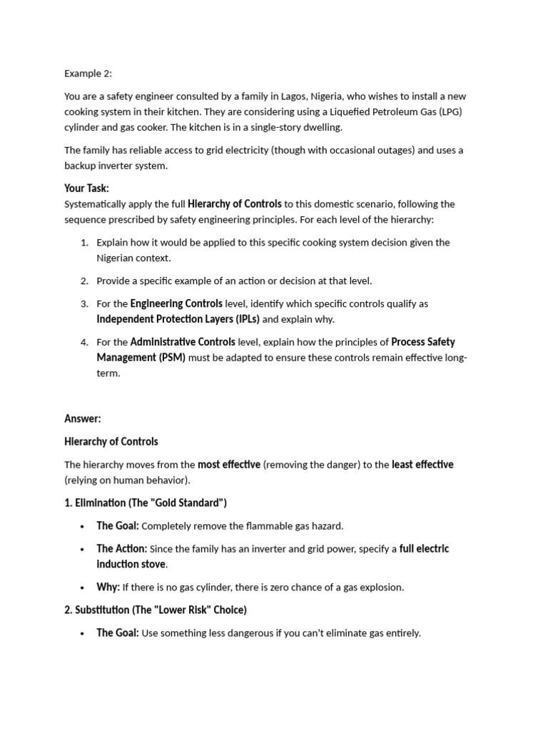 Fupre Eee 317 Example 2 | PDF | Occupational Safety And Health | Safety