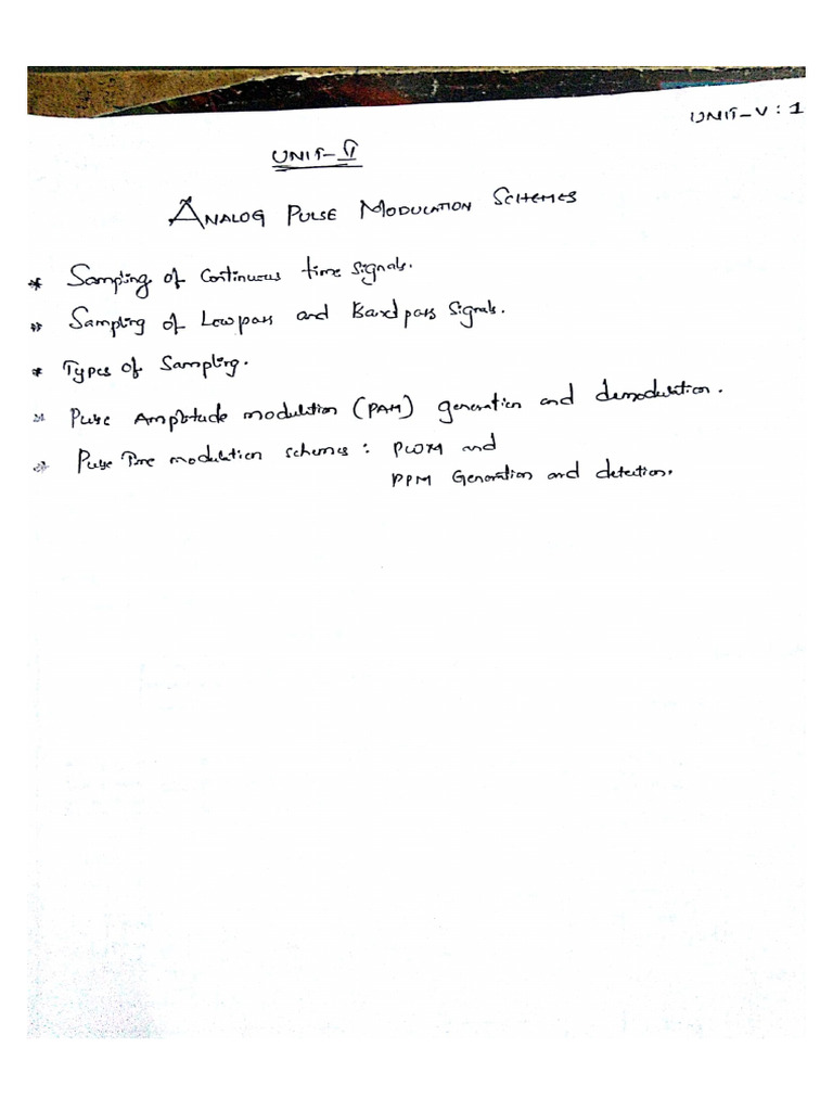 AC UNIT-3 Hand Written Notes | PDF
