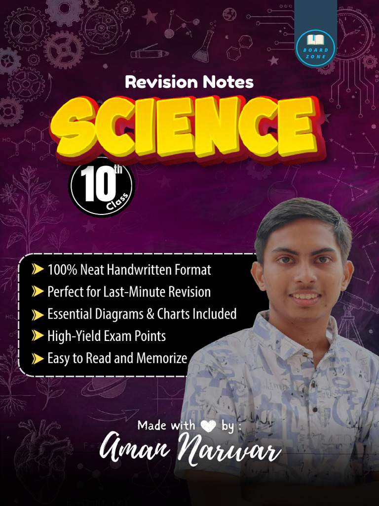 Class-10-Science-Revision-Notes-Sample (1) | PDF | Redox | Chemical ...
