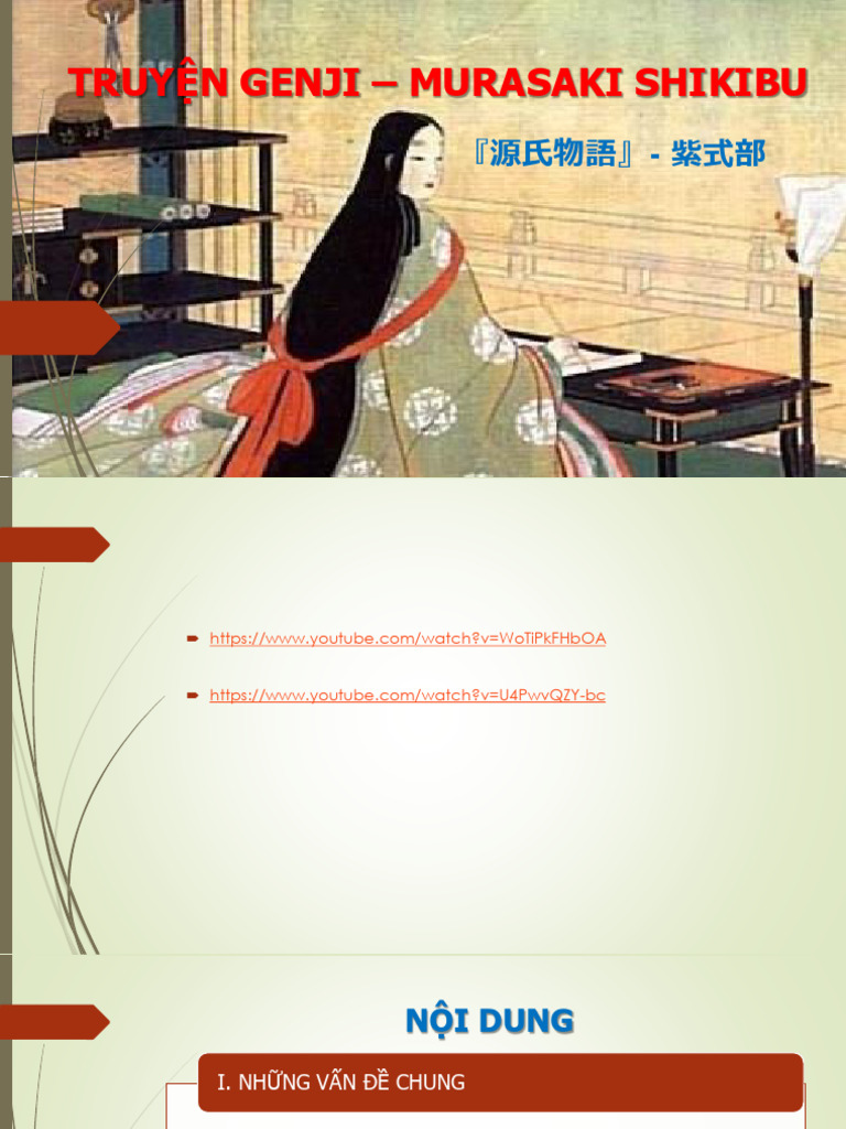Truyện Genji - Murasaki Shikibu | PDF