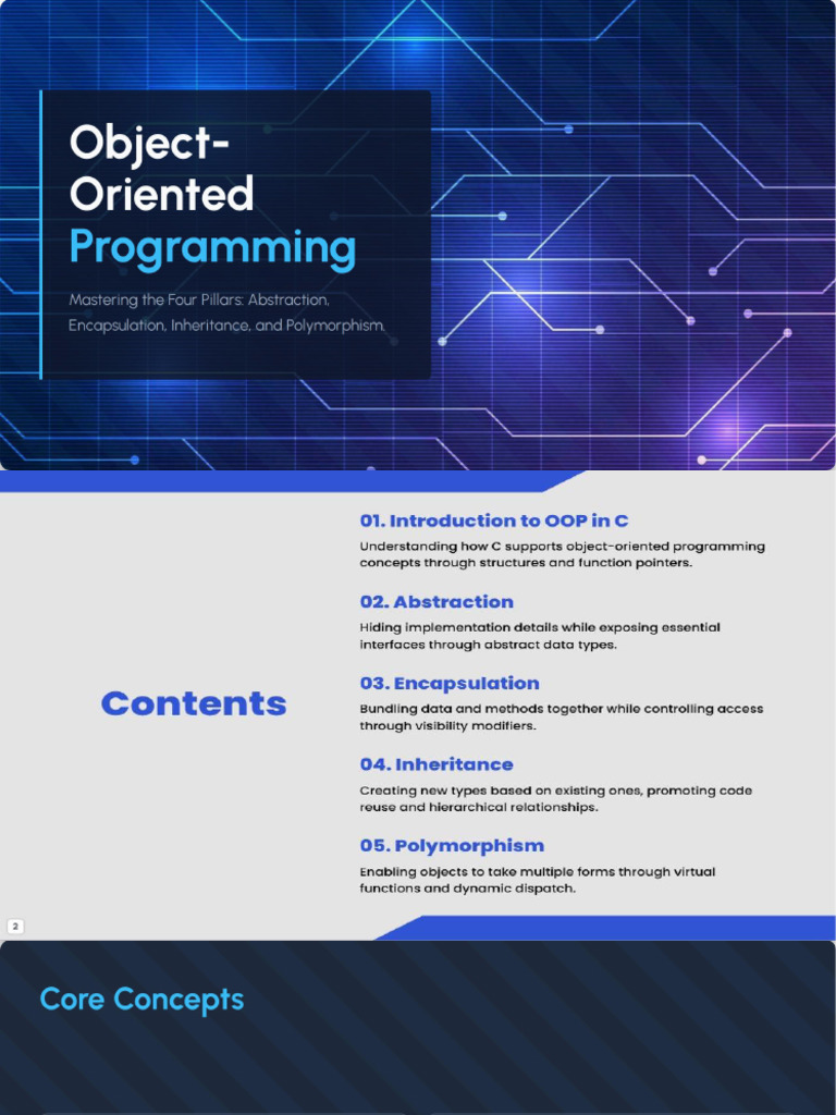 OOP Concepts | PDF