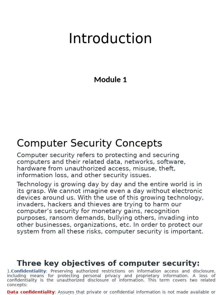 Computer Security Essentials Explained | PDF | Security | Computer Security