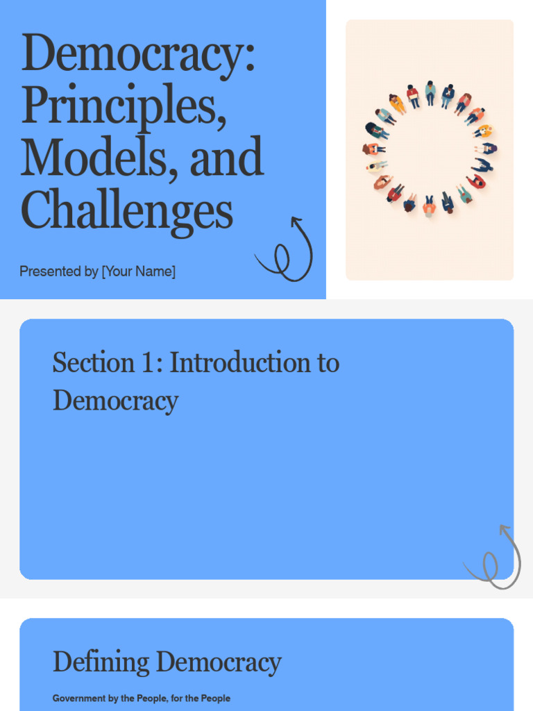 Understanding Democracy: Principles & Challenges | PDF | Democracy ...