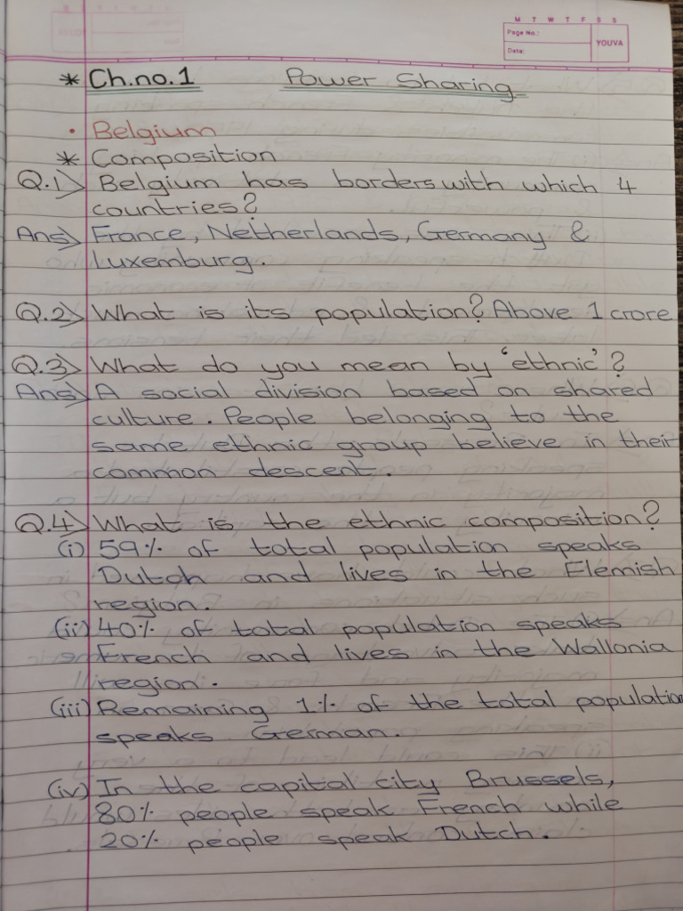 Power Sharing Notes | PDF
