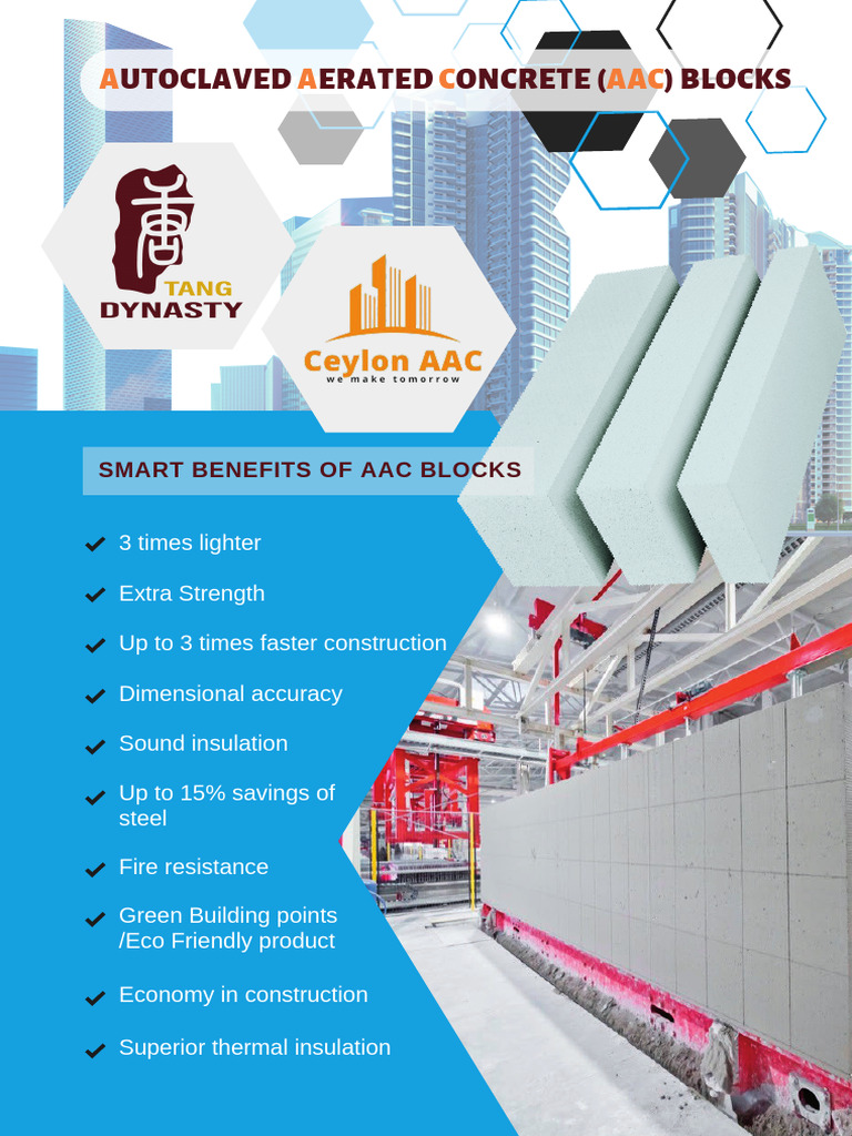 Benefits of Autoclaved Aerated Concrete | PDF | Building Engineering ...