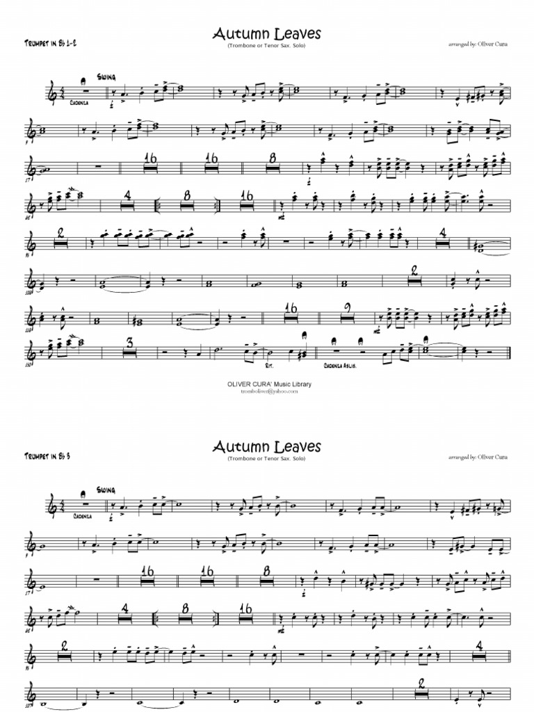 Autumn Leaves | PDF