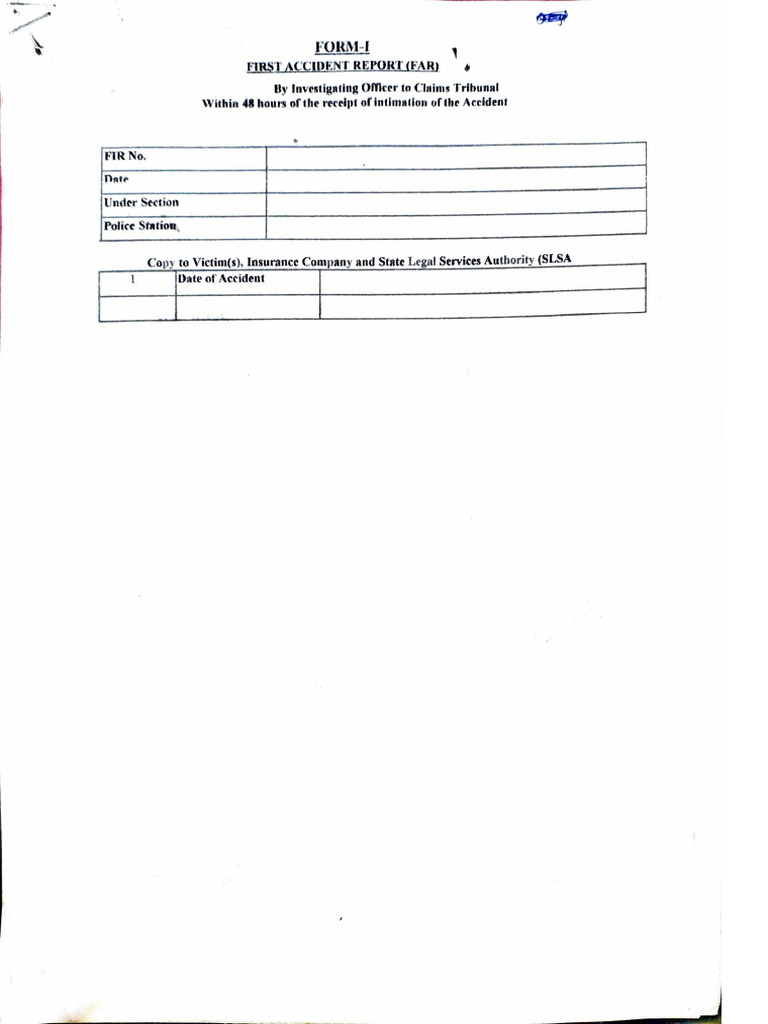 MACT Form | PDF