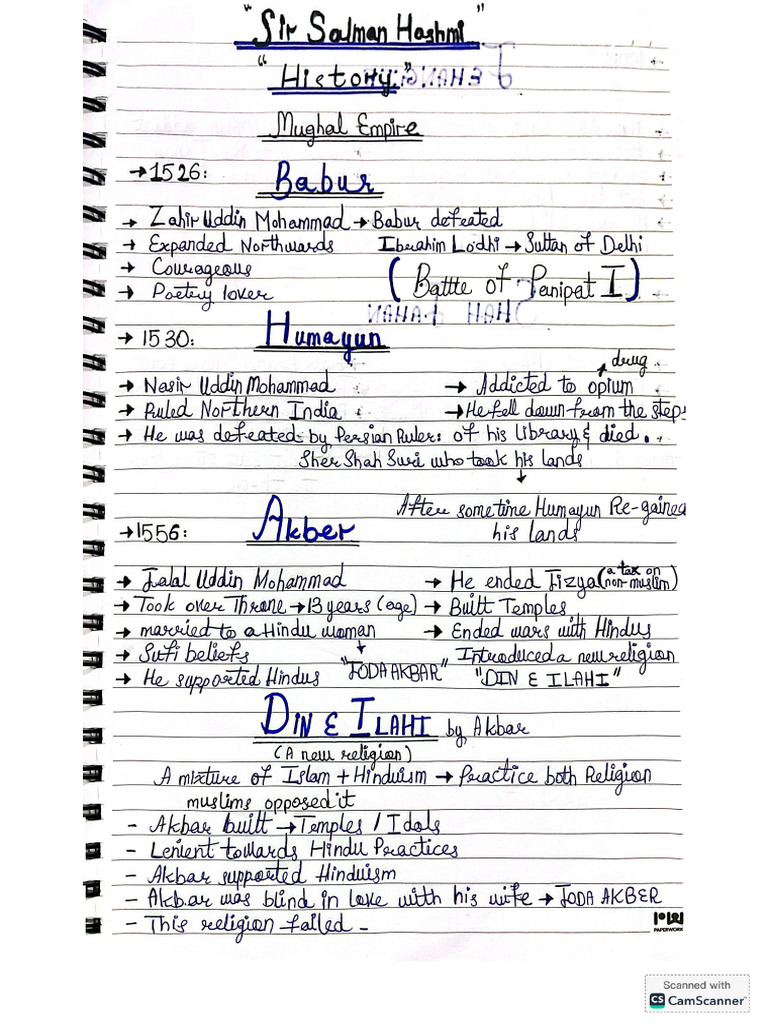 Sir Salman Hashim (History Sec 1) | PDF