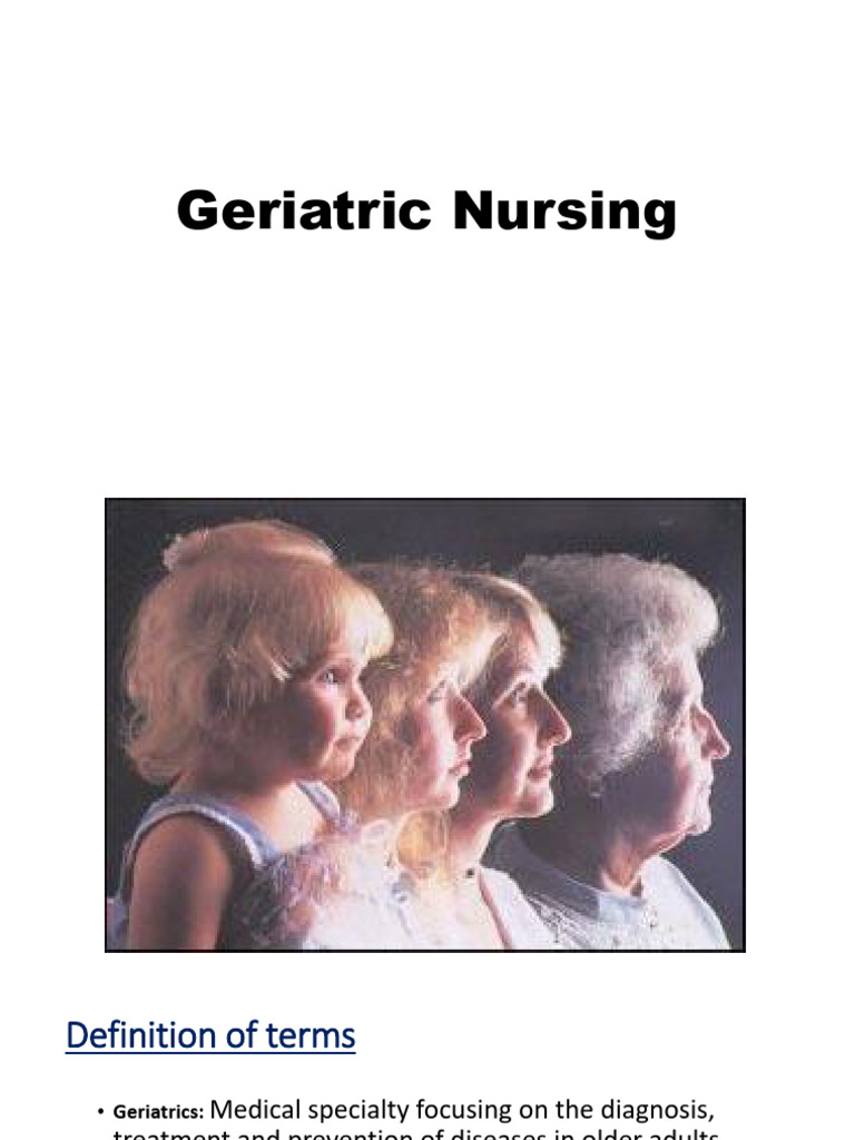 Geriatric Nursing Block V Final/gerontology | PDF | Chronic Obstructive ...