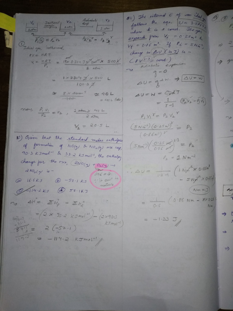Chem Thermodynamics Part 2 | PDF