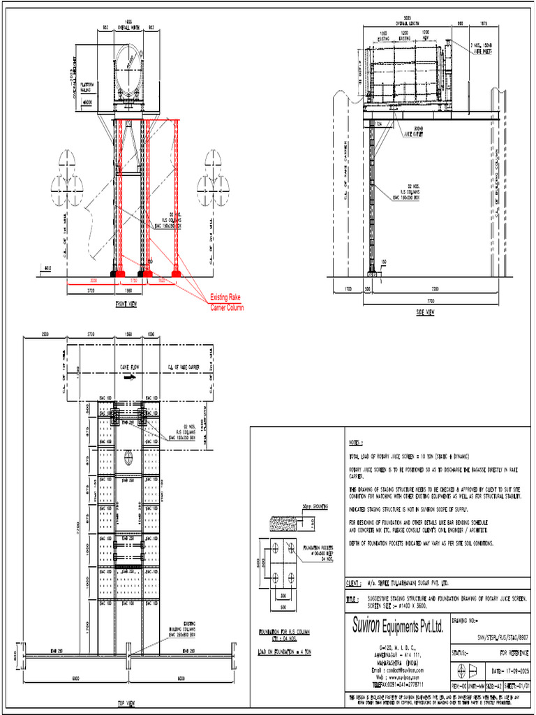 Rack Carrier Existing Factory Column | PDF