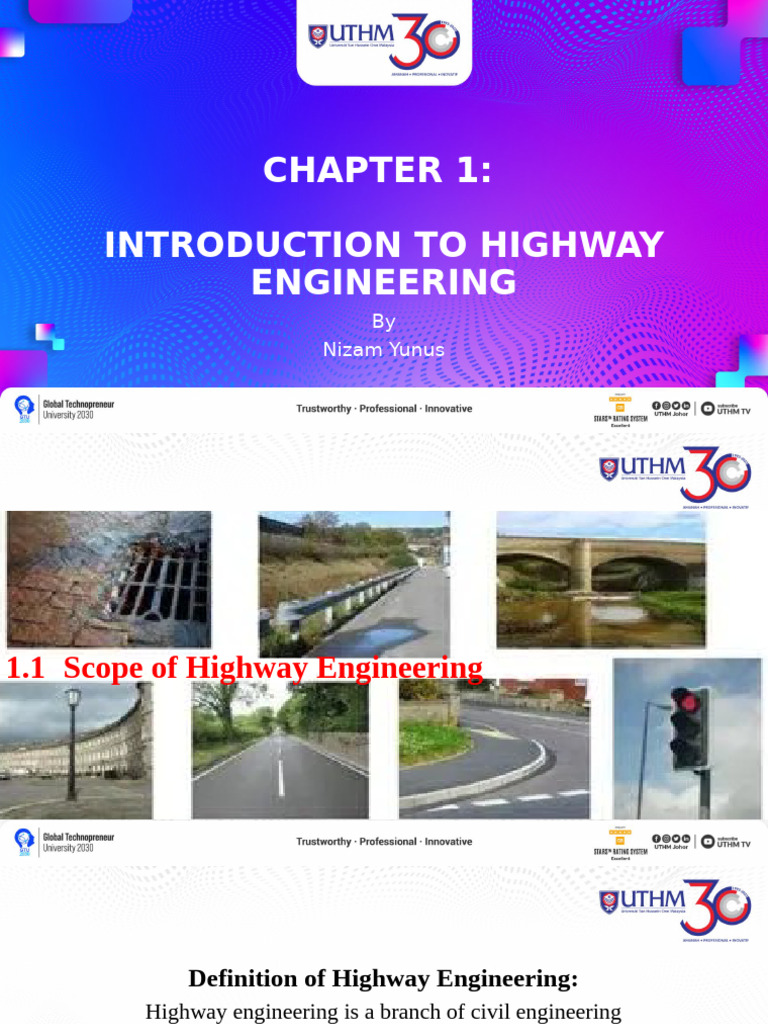 Introduction to Highway Engineering | PDF | Road | Traffic