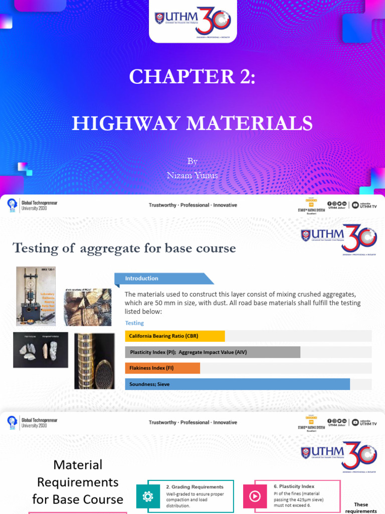 Highway Materials Testing Standards | PDF | Road Surface | Road