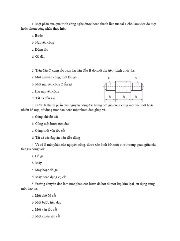 De Kiem Tra Trac Nghiem | PDF