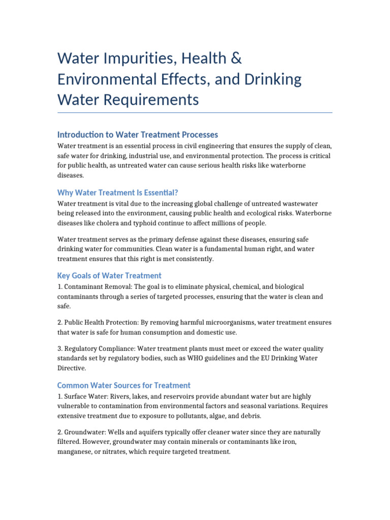 Water_Impurities_Health_Environmental_Effects_and_Drinking_Water ...