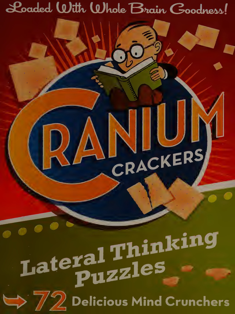 Cranium Crackers Lateral Thinking Puzzles - 71 Delicious Mind - Puzzles ...