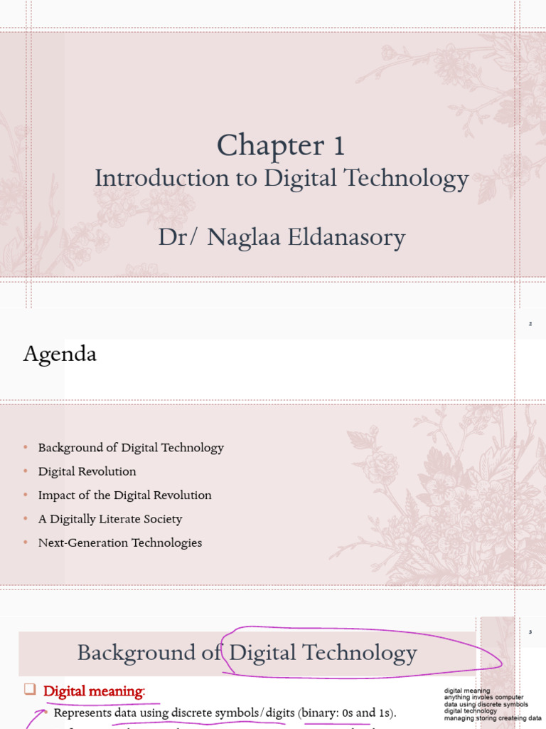 Chapter 1 Introduction To Digital Technology | PDF | Information Age ...