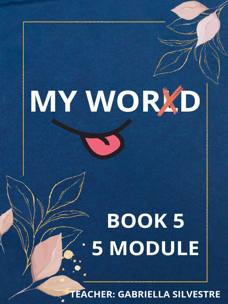 My World Book 5: English Classes Summary | PDF