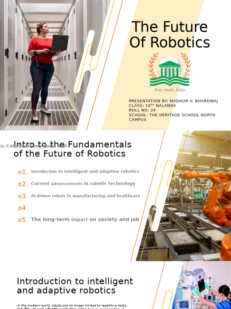 Future of Robotics: AI and Automation Insights | PDF | Robot | Robotics