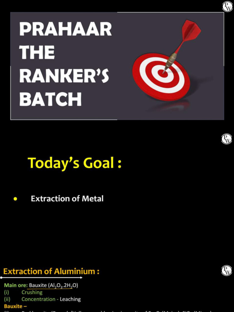 Metallurgy -05 _ Class Notes | PDF