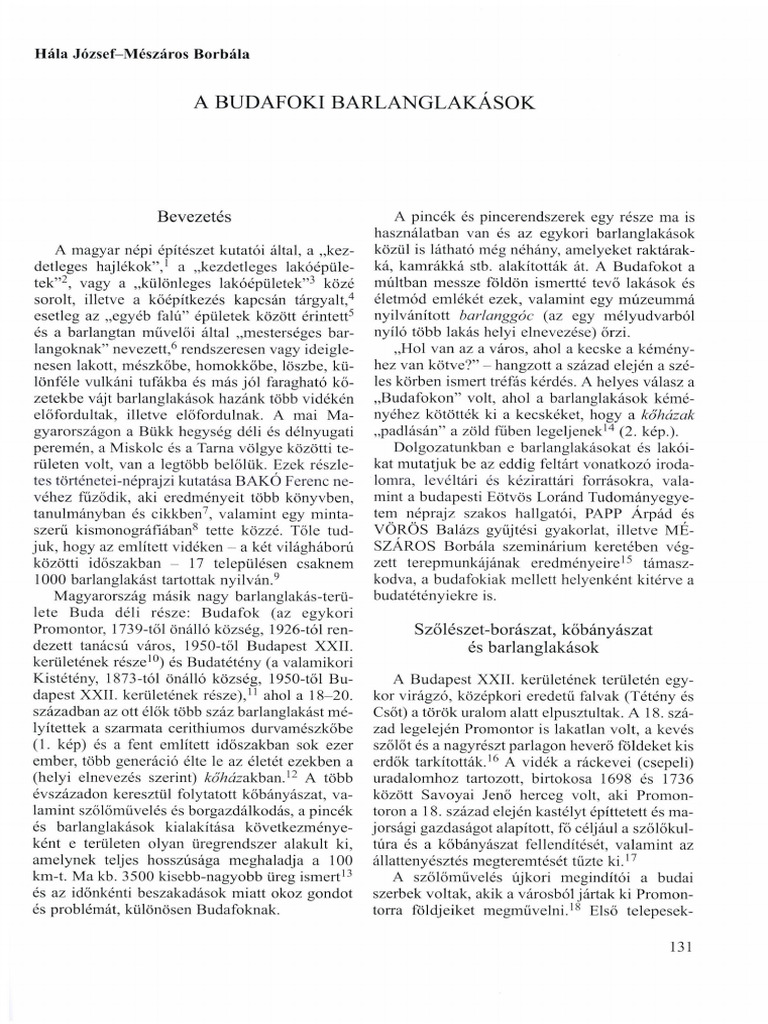 Hála Mészáros Barlang Laki | PDF