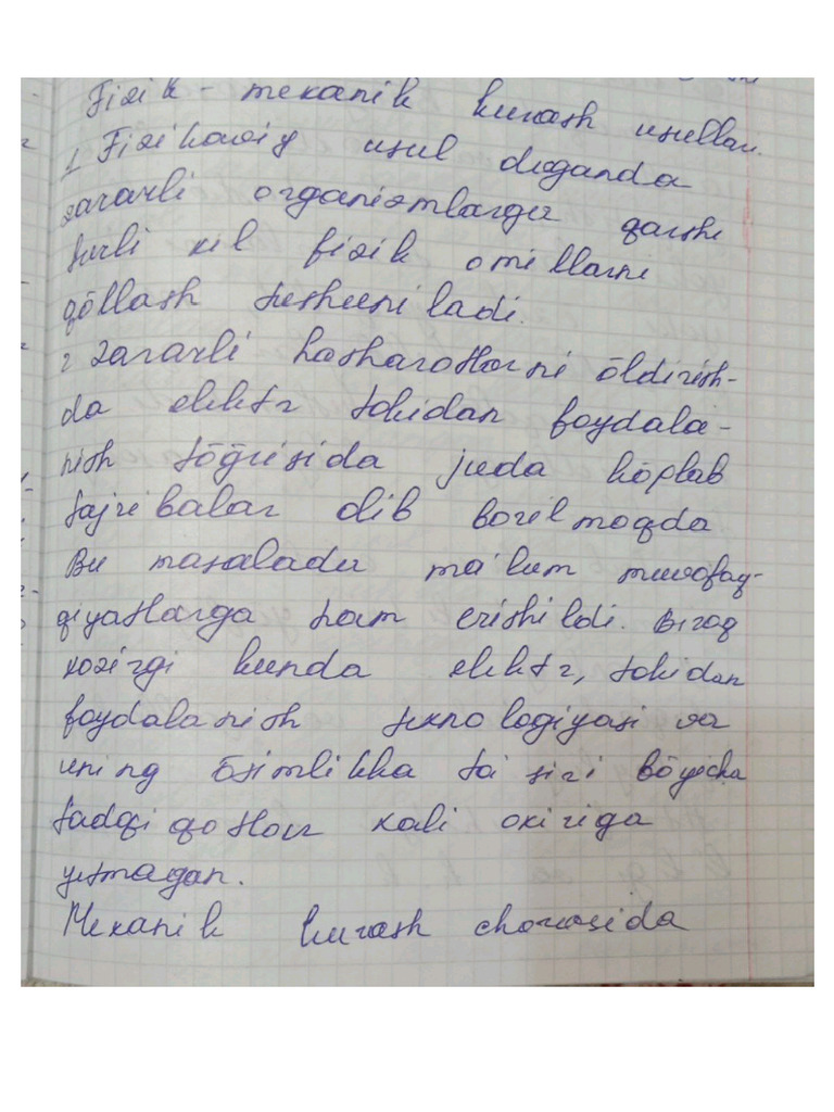 Mexanik Usulda Qaysi Vositalar Qollaniladi | PDF