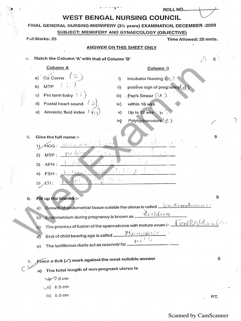 3rd Yr GNM 10 Yrs | PDF