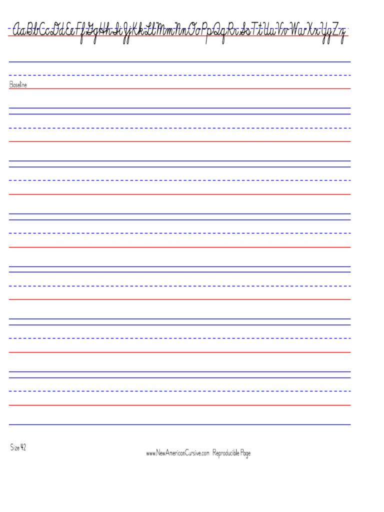 NAC First Yr Cursive Free Download 42 | PDF
