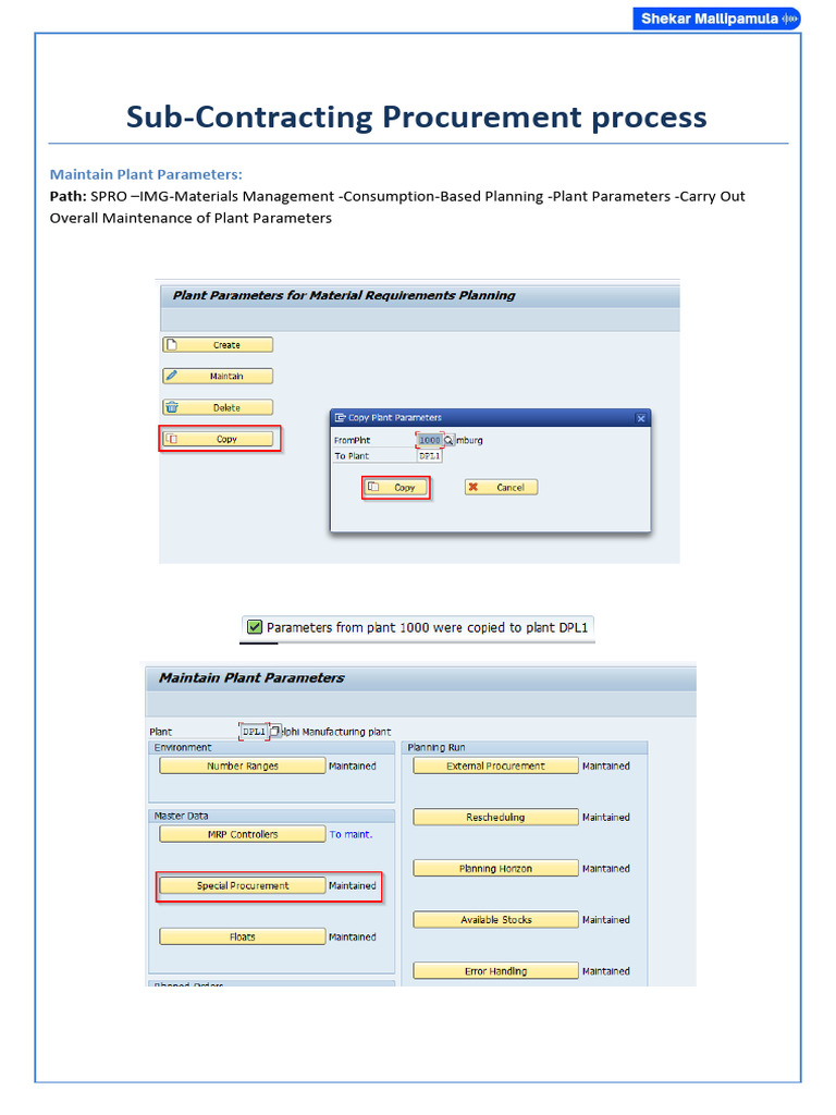 SubContracting Procuremet Process | PDF