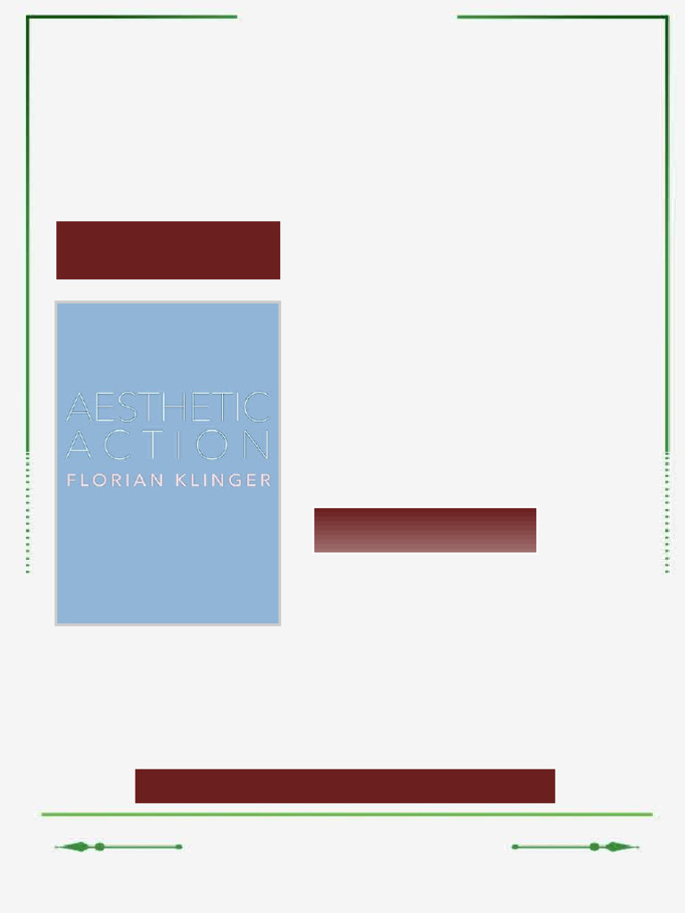 Aesthetic Action 1st Edition Klinger ebook instantly openable | PDF ...