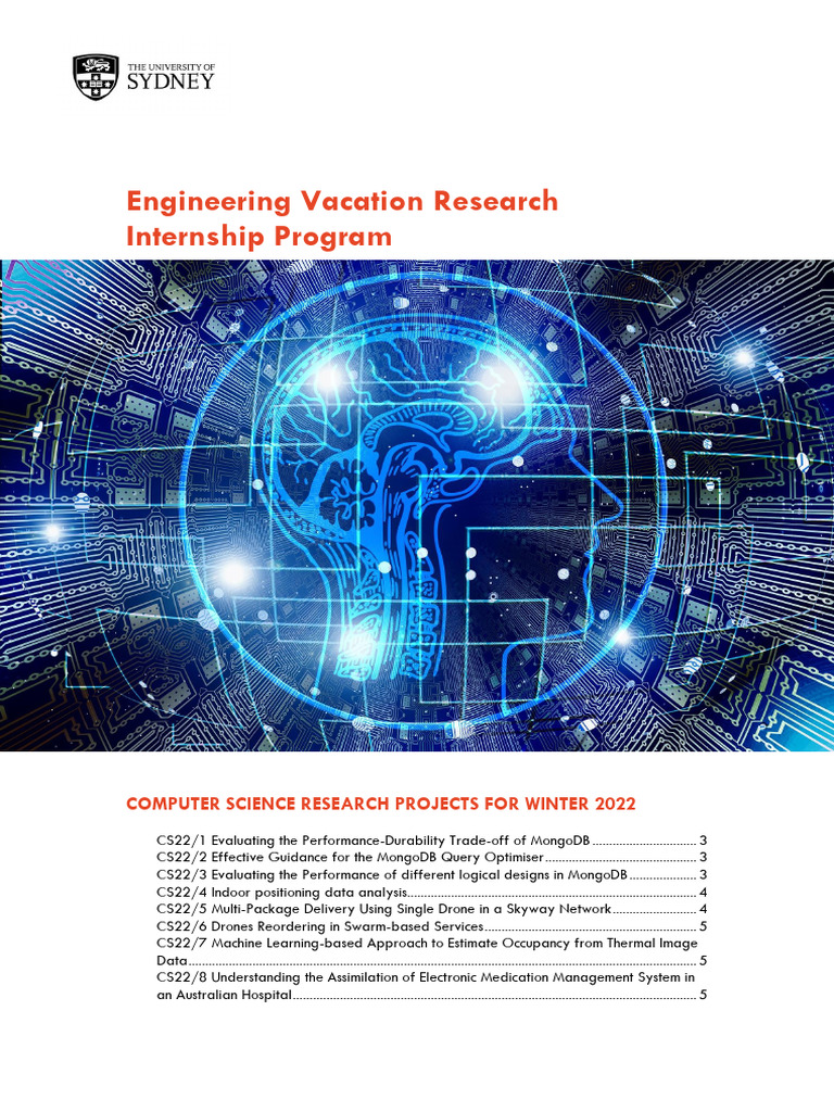 2022 Computer Science Research Projects | PDF | No Sql | Electronic ...
