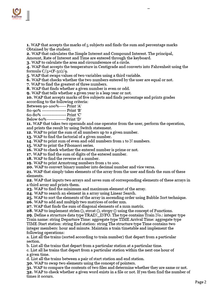 PPS Lab Mannual CR03 (1) | PDF | Computing | Computer Programming