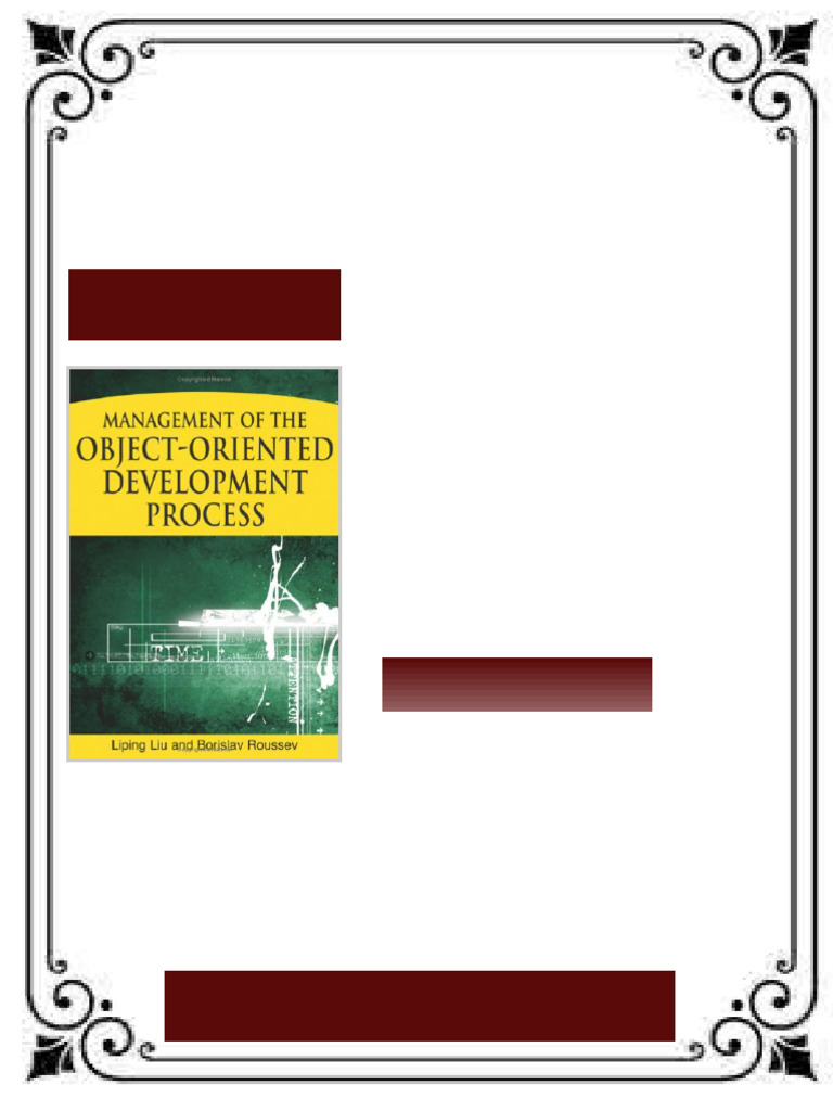 Management of the Object Oriented Development Process 1st Edition Liping Liu ebook full document ...