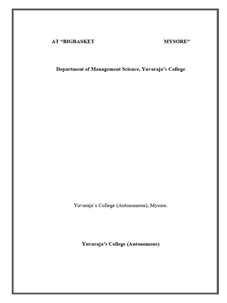 New Big Basket PDF | PDF | Retail | E Commerce