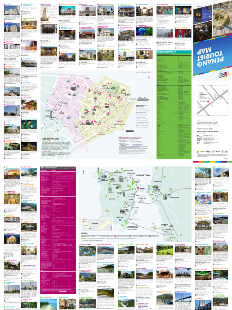 Penang Tourist Map ENG | PDF