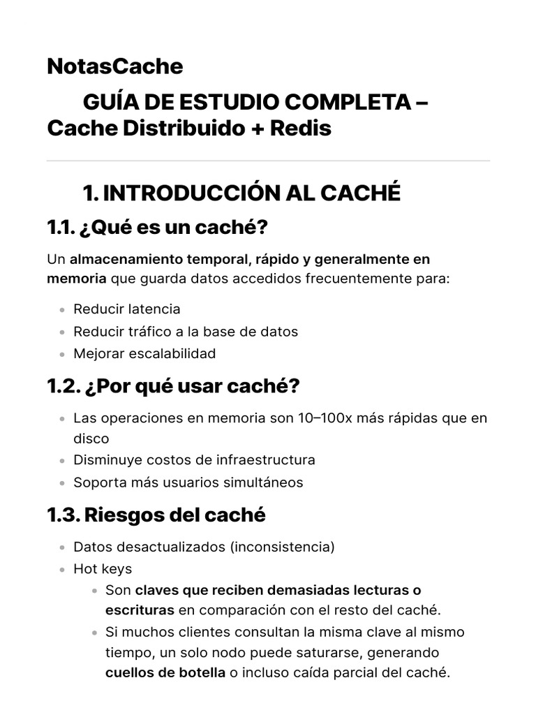 Not As Cache | PDF | Caché (Computación) | Grupo de computadoras